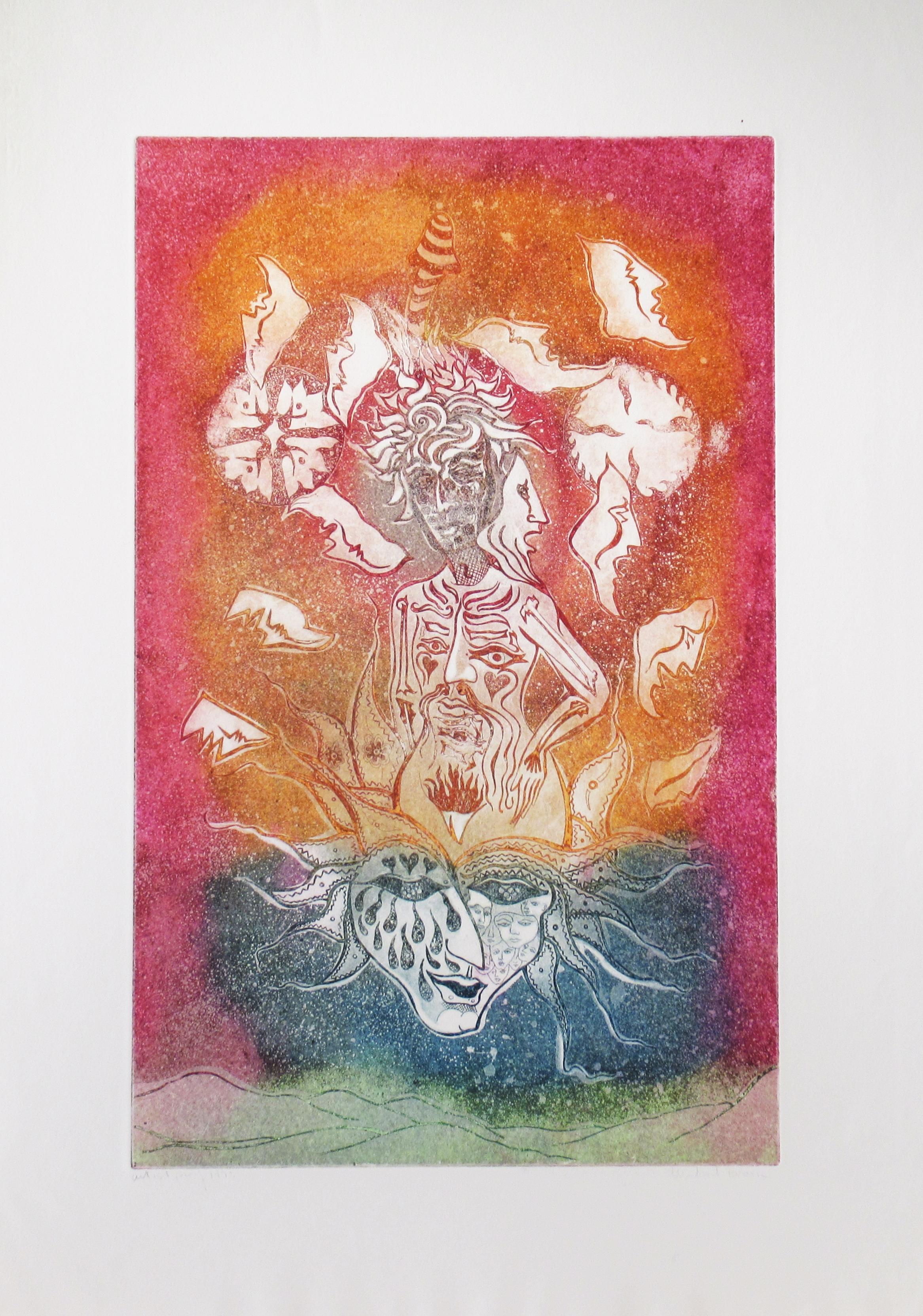 Michael Bowen - Double Faces, Variant #1 For Sale at 1stDibs
