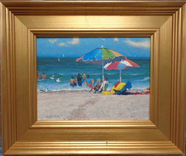 Michael Budden - Beach Ocean Impressionistic Seascape Painting Michael ...
