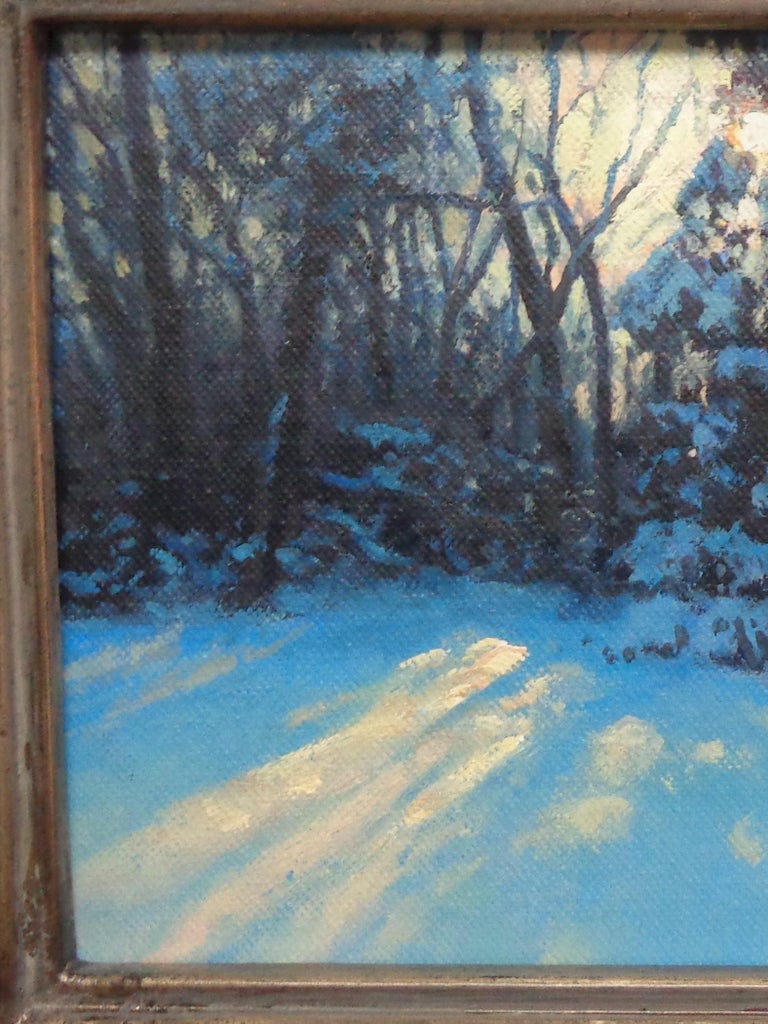 Michael Budden - Winter Landscape Oil Painting by Michael Budden ...