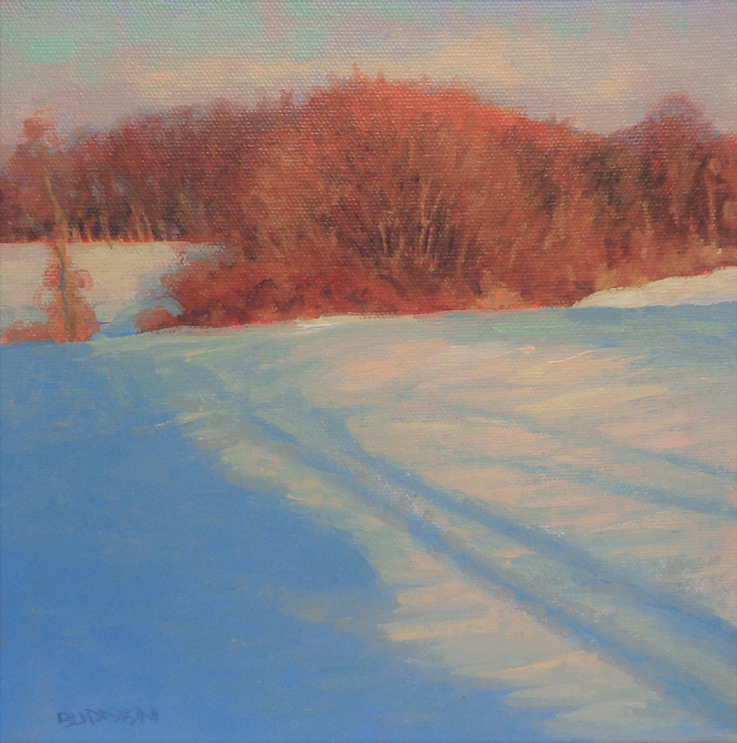 Winter Snow Paintings - 146 For Sale on 1stDibs