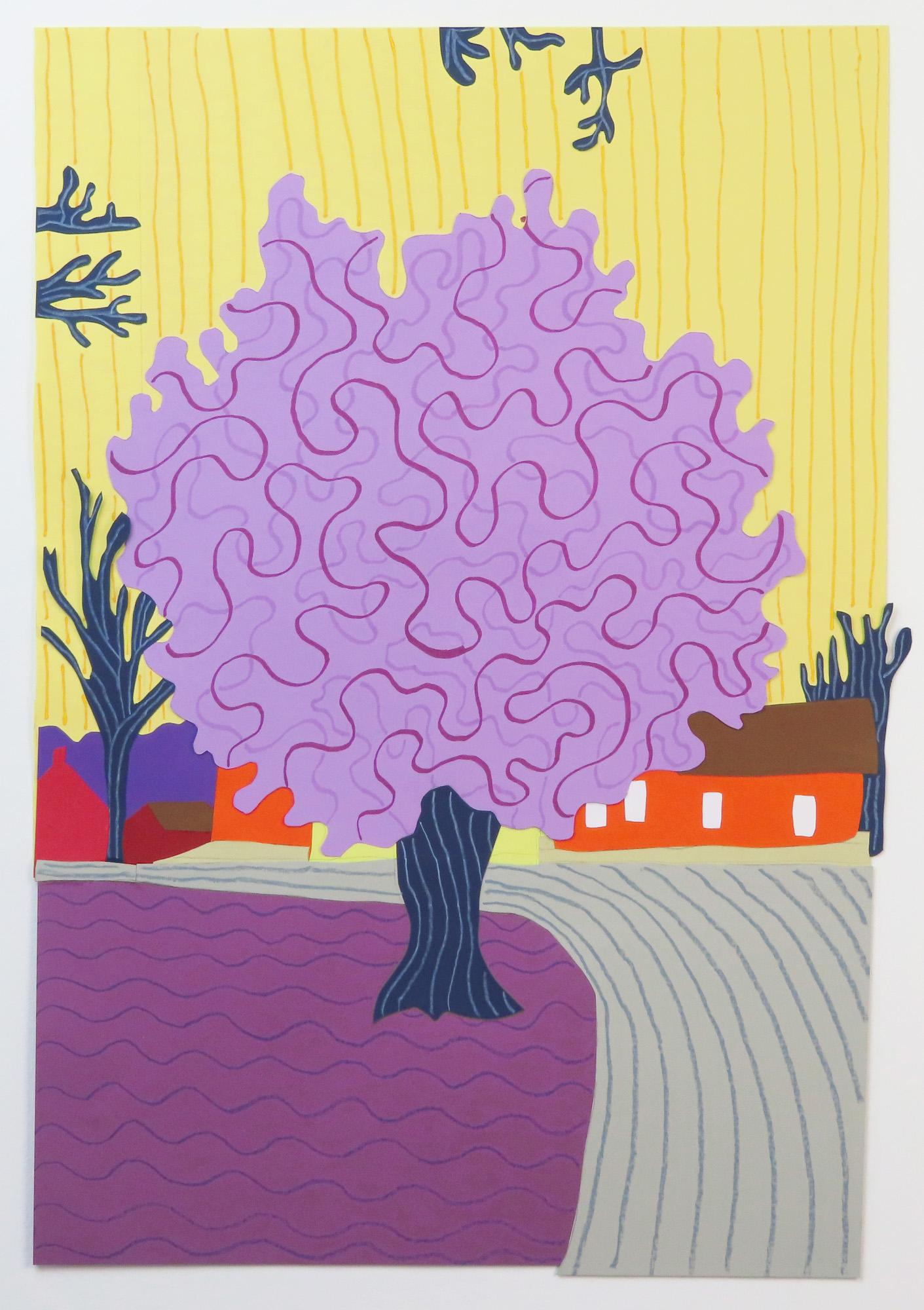 Oscar Florianus Bluemner - Harlem River #3 For Sale at 1stDibs