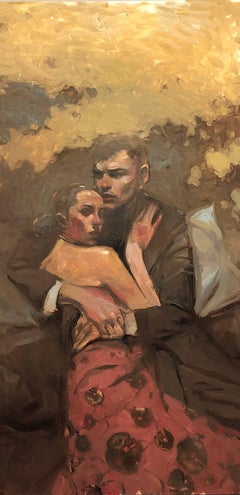 Michael Carson - "Binge", Painting at 1stdibs