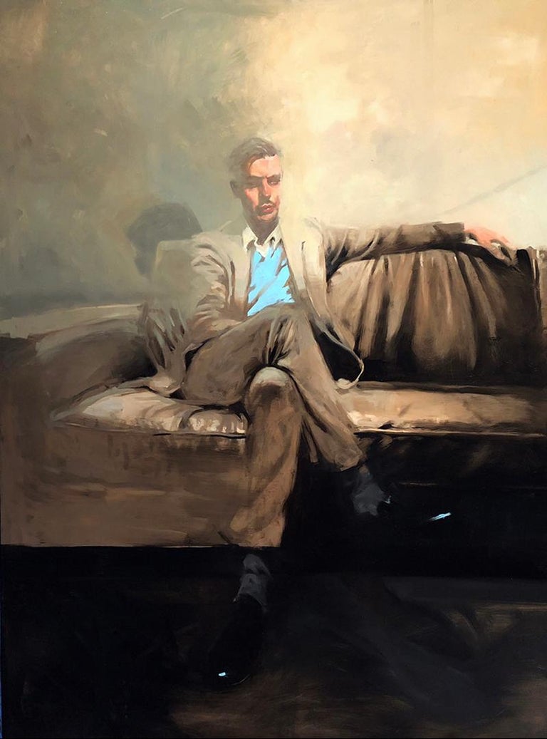 Michael Carson - Seated Man 2 For Sale at 1stDibs | michael carson ...