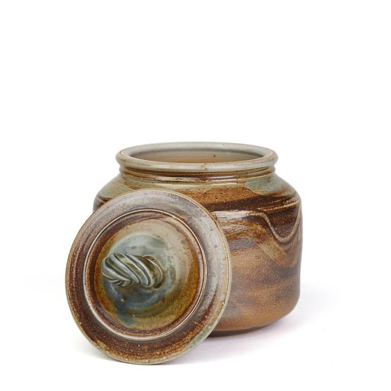 Michael Casson Studio Pottery Lidded Jar, 20th Century at 1stDibs ...