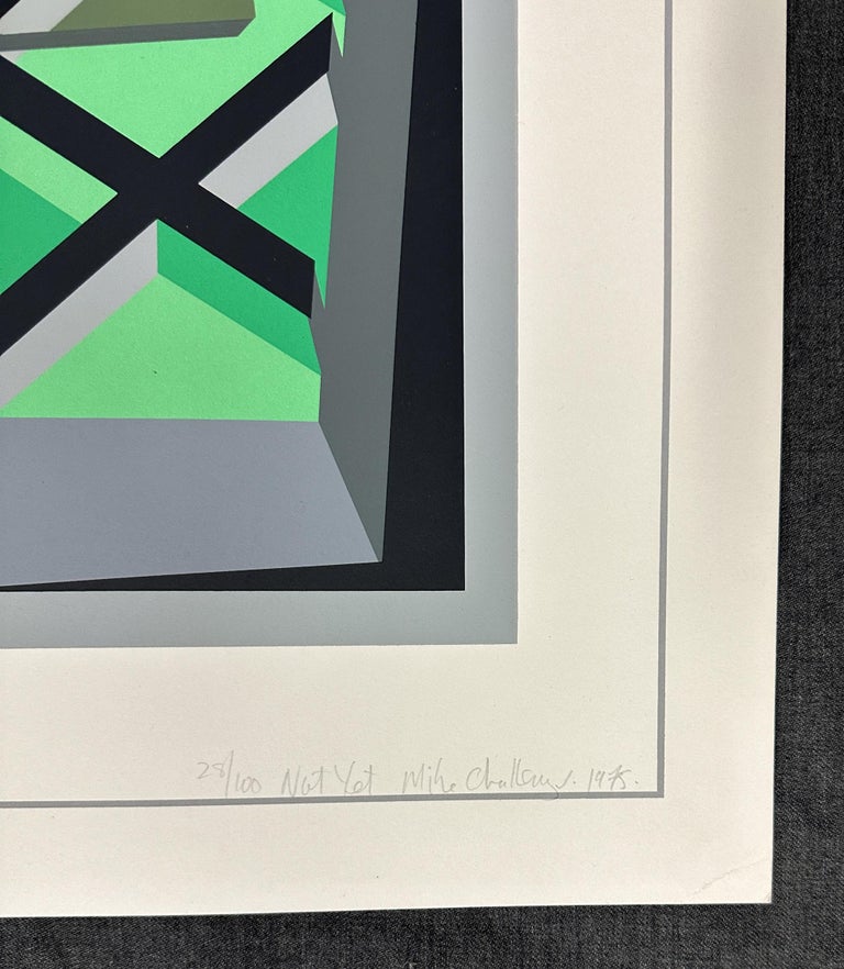 Michael Challenger - NOT YET Limited Edition Signed Screen Print For ...