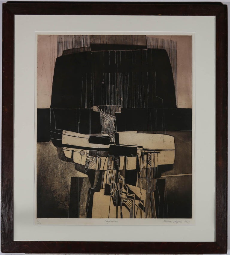 Michael Chaplin - Michael Chaplin (b.1943) - 1973 Aquatint, Clydebank ...