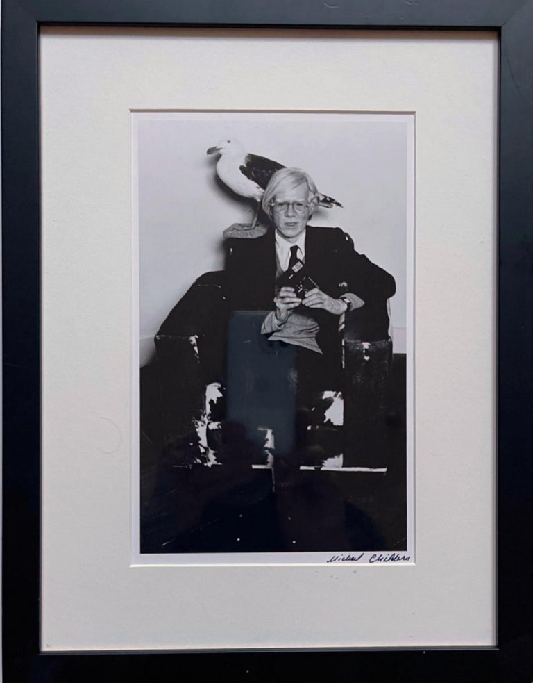 Michael Childers - Andy Warhol in Paris with Sitting Bird, 1976 For ...