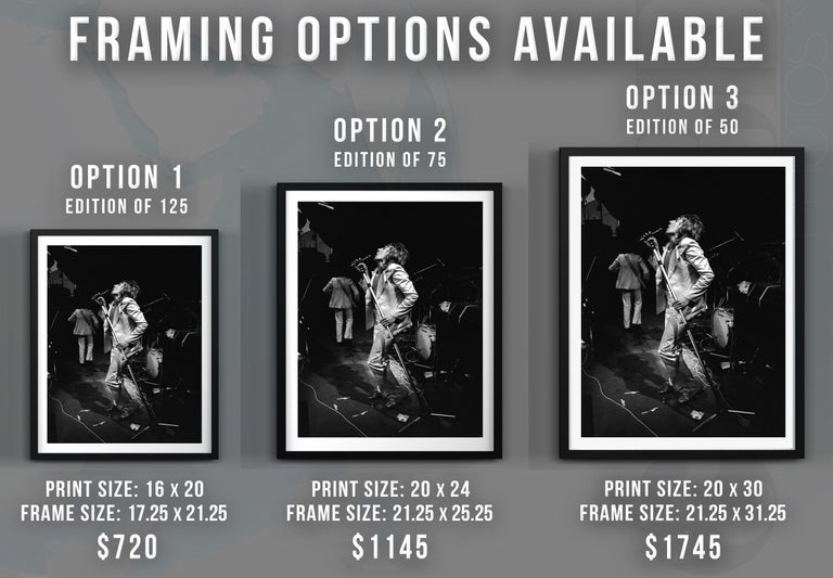 Michael Childers - Rod Stewart Rocking Out on Stage Fine Art Print For ...