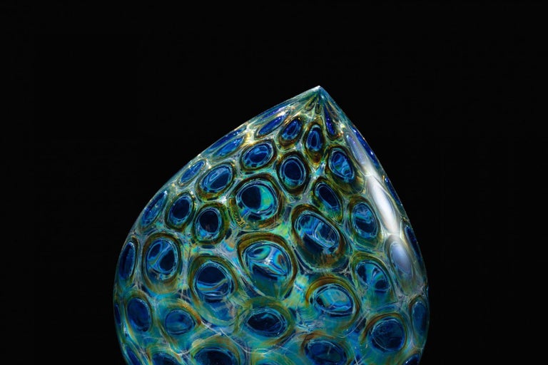 Michael Cozza - Blue Raindrop For Sale at 1stDibs