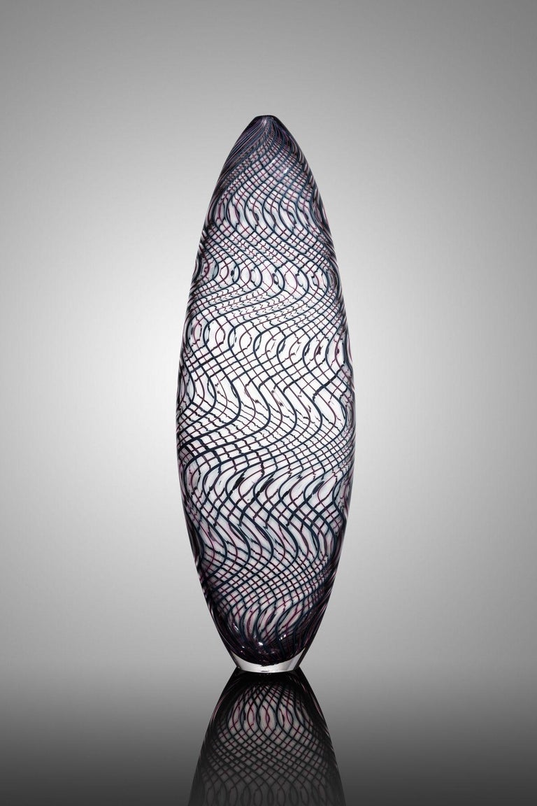 Michael Cozza - Pink and Blue Pillar For Sale at 1stDibs