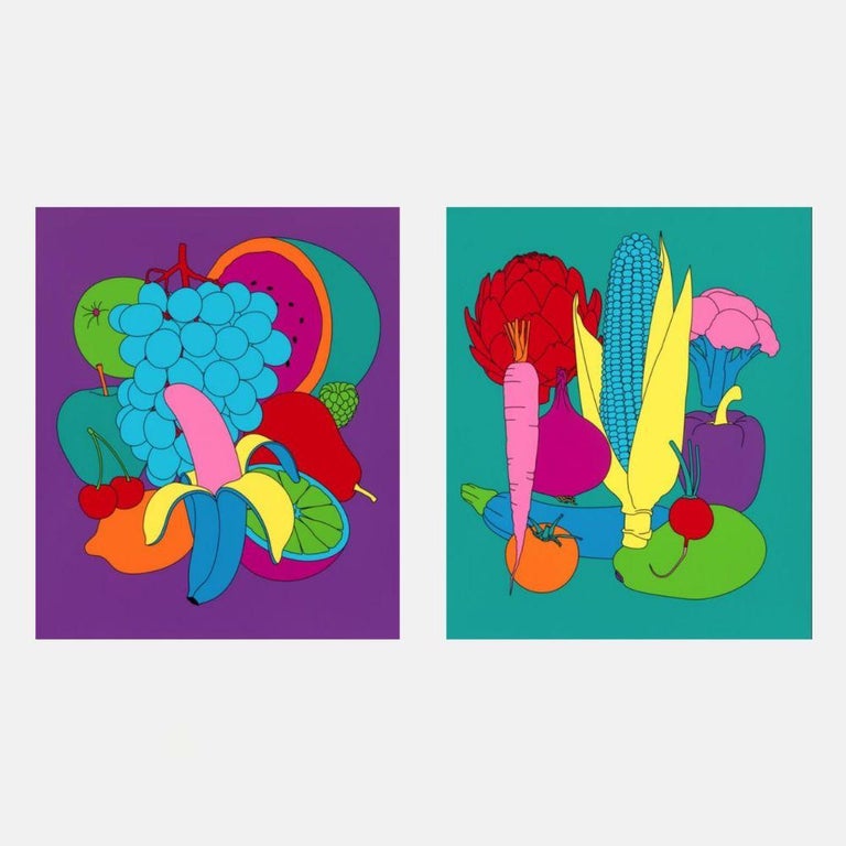 Michael Craig-Martin - Domesticated Nature (set of 2) For Sale at 1stDibs