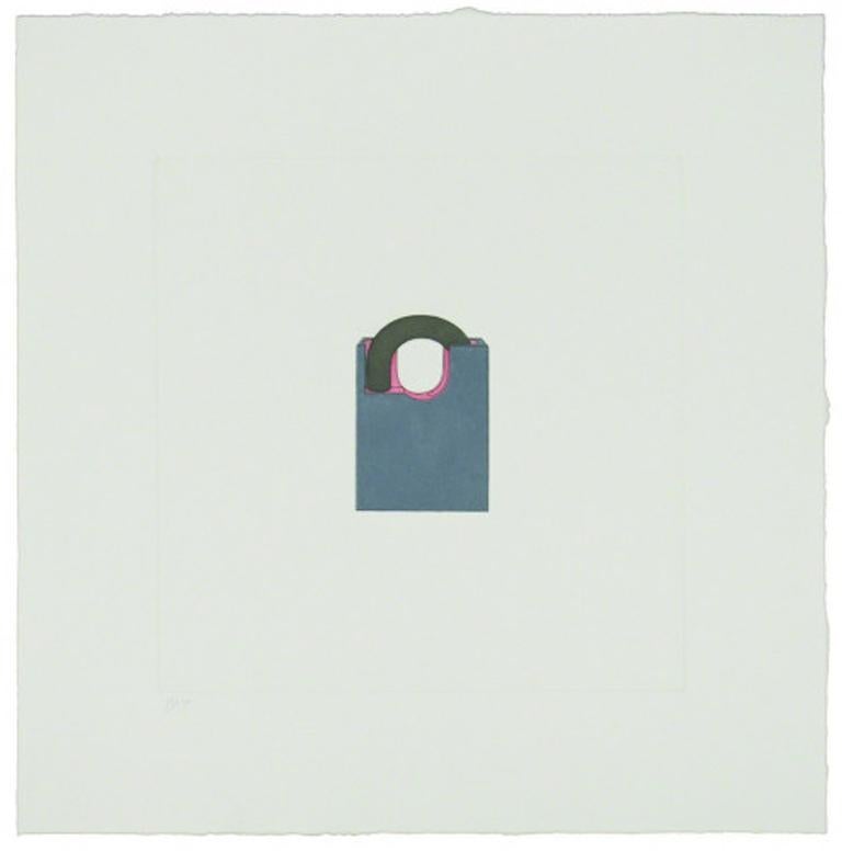 Michael Craig-Martin - The Catalan Suite II - Padlock For Sale at 1stDibs