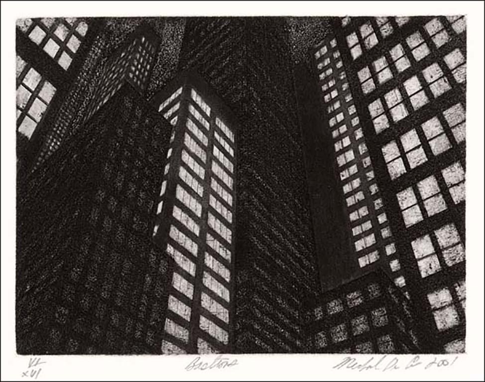 Max Ferguson - Coney Island - Self-Portrait, Etching by Max Ferguson at ...