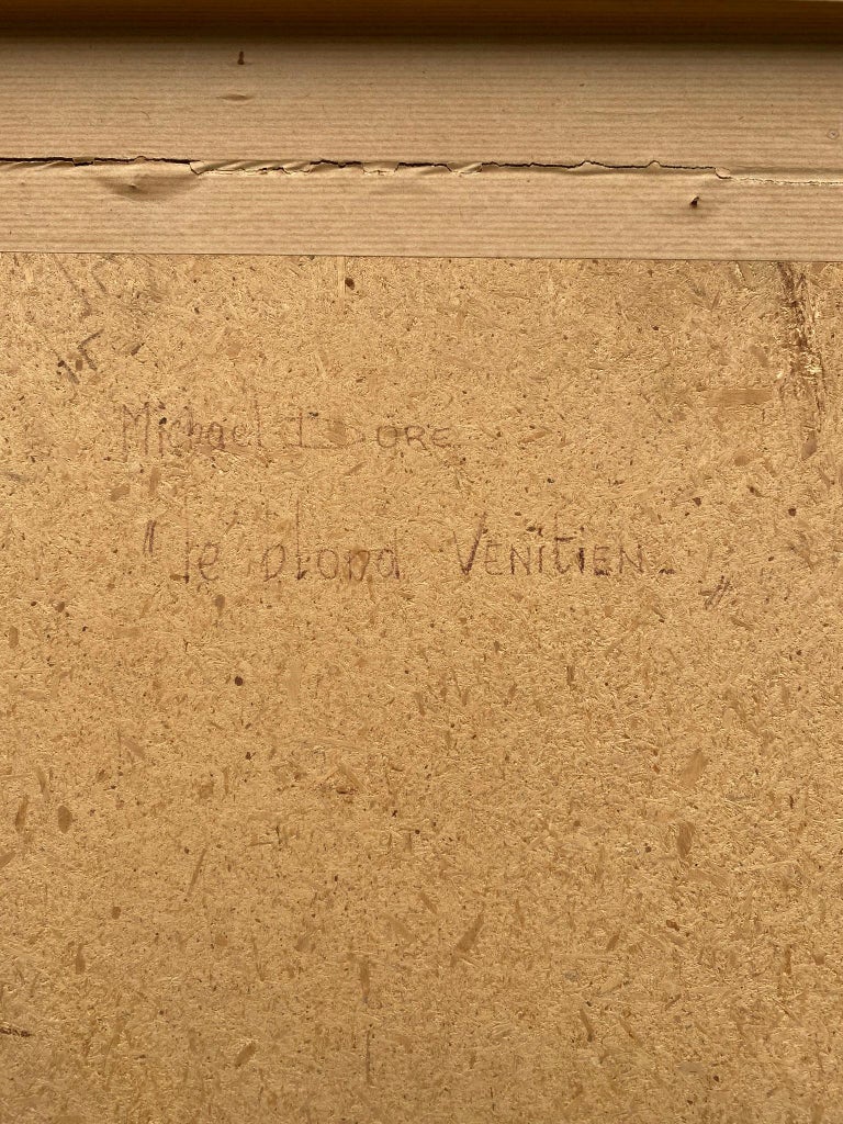 Michael Doré (1922) "the Venetian blond" oil on panel signed and dated ...