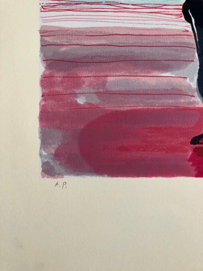 Michael Druks - Modernist British Israeli Lithograph Expressionist ...