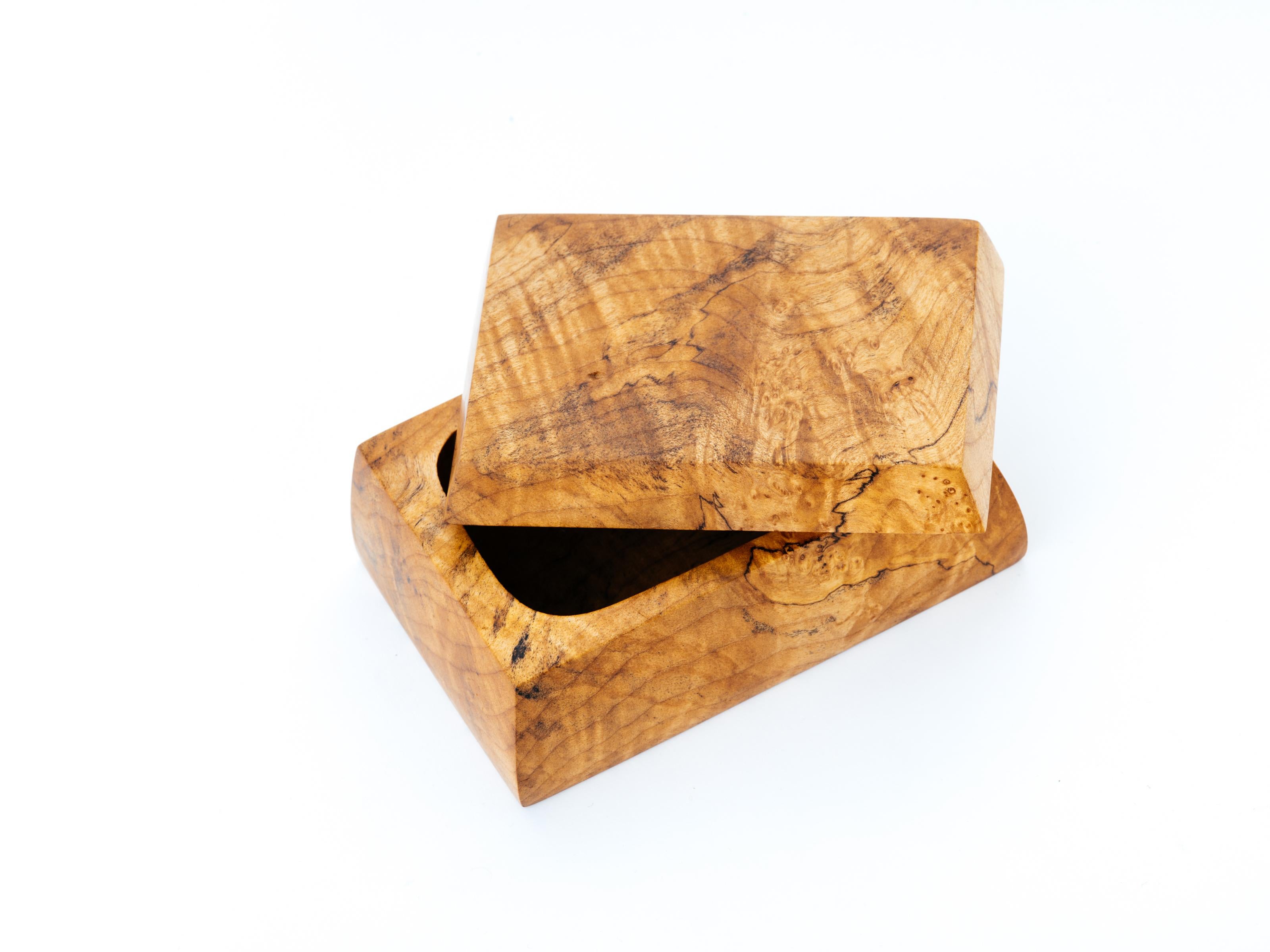 Michael Elkan American Studio Craft Lidded Box, Signed at 1stDibs