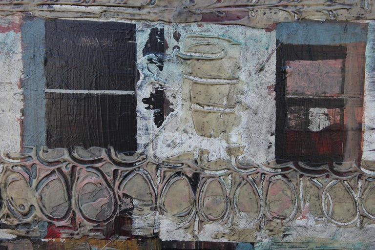 Michael Frary - Abstract Impressionist Facade with Windows Painting at ...