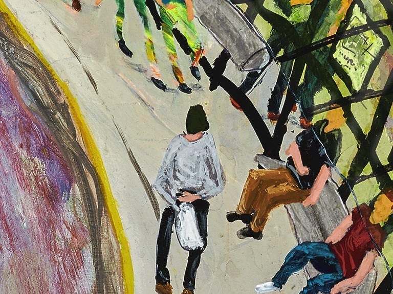 Michael Gutteridge – Tram Station im St. Peter's Square Nr. 8, Gemälde ...