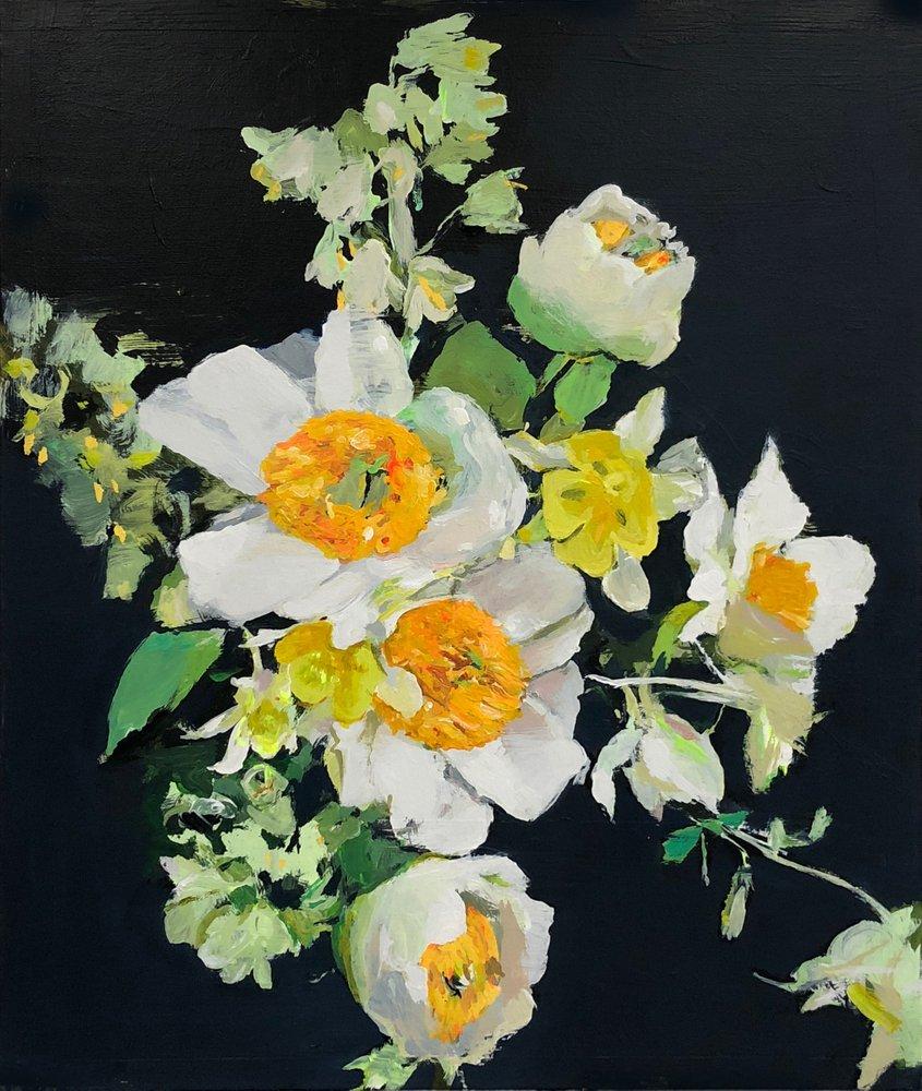 Michael Harnish - BOUQUET/BLACK For Sale at 1stDibs