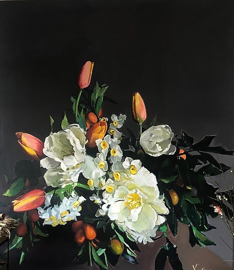 Michael Harnish - BOUQUET/BLACK, GRAY For Sale at 1stDibs | michael ...