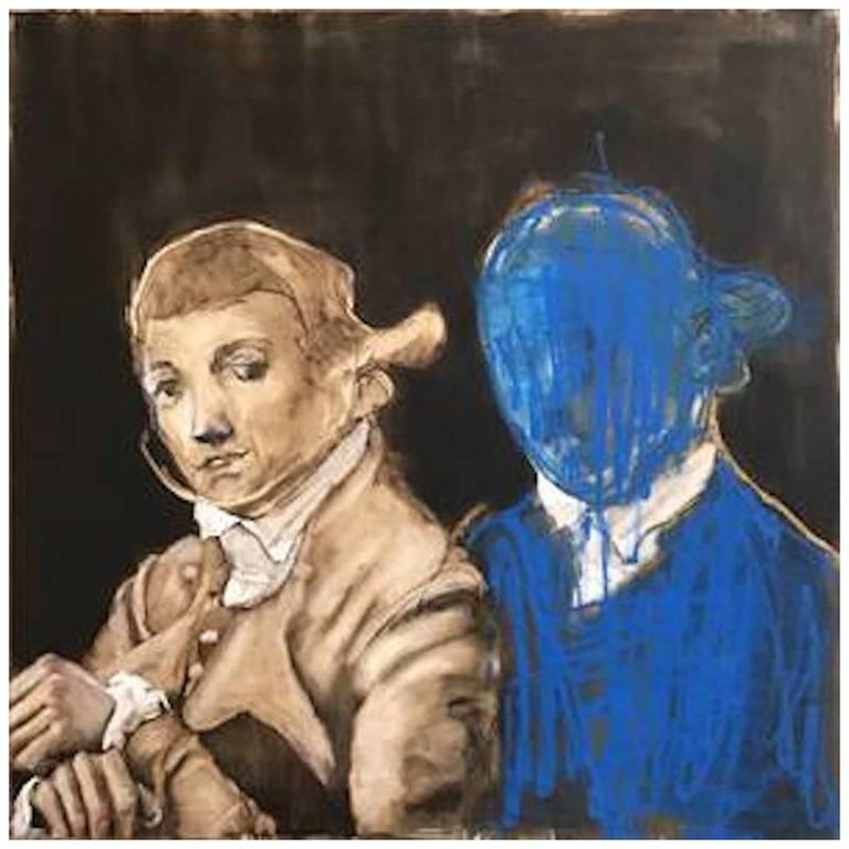 Contemporary American Realist Oil Painting On Panel by Michael J ...