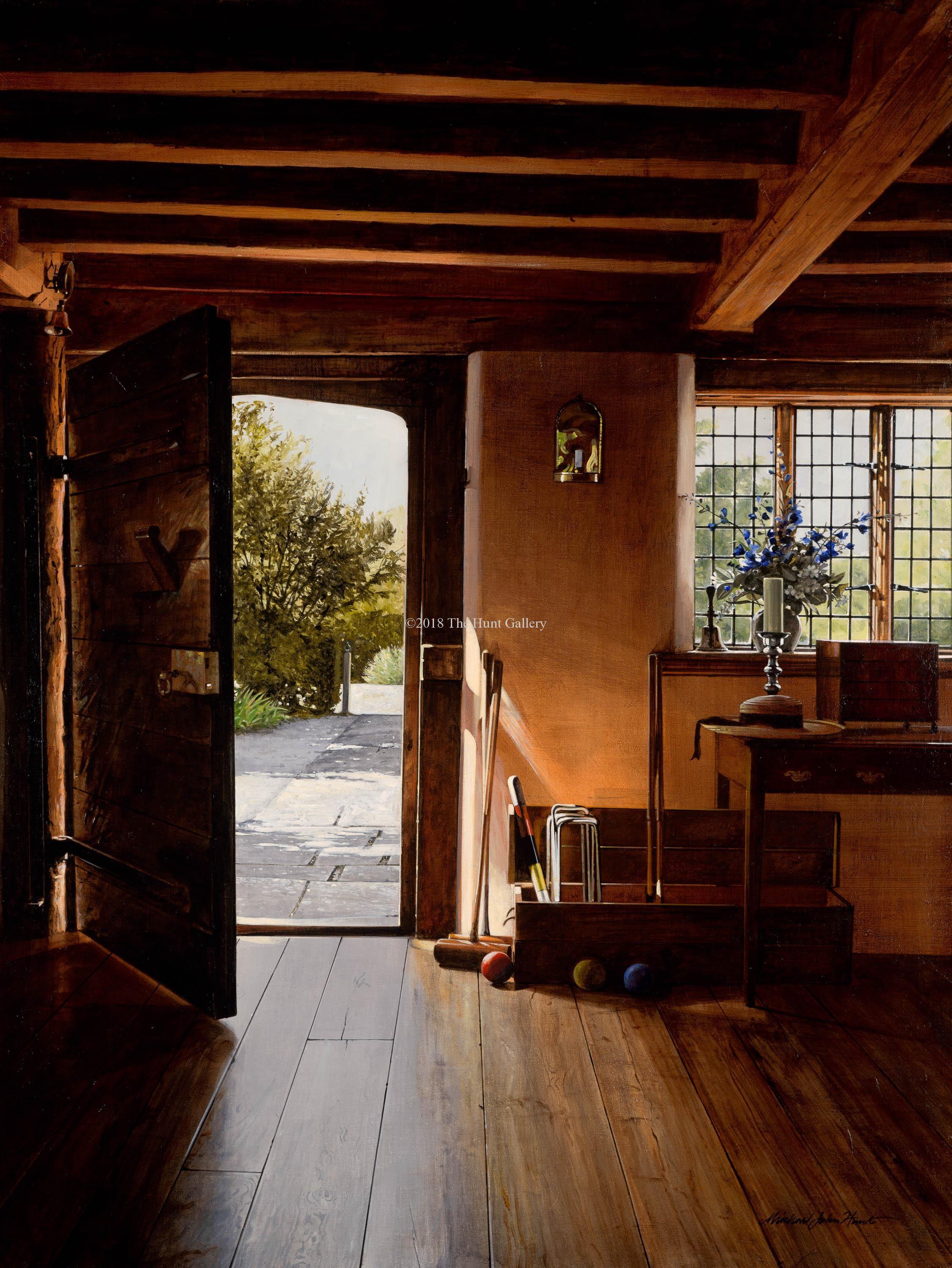 Michael John Hunt - Croquet For Sale at 1stDibs