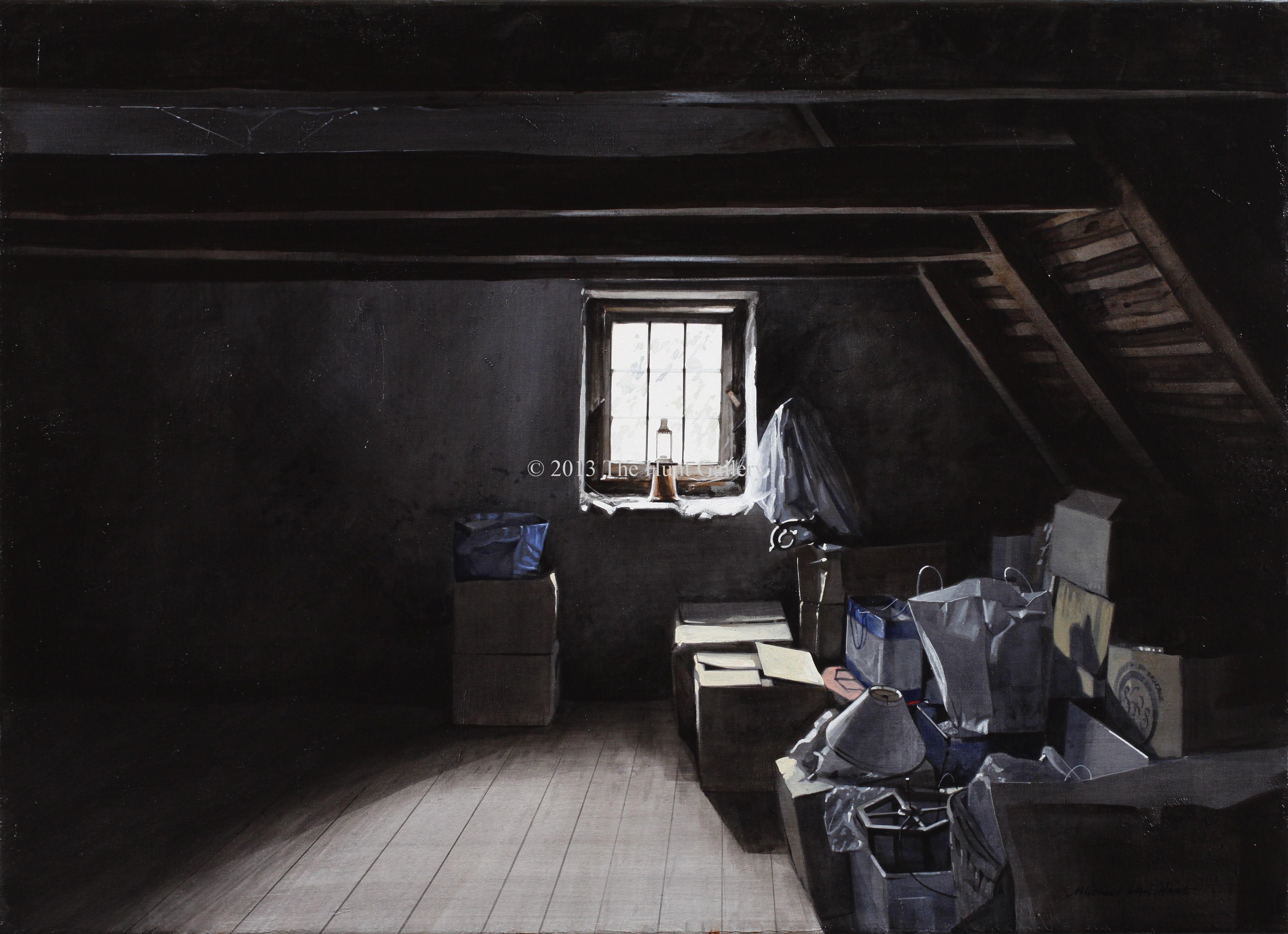 Michael John Hunt - The Attic by Michael John Hunt For Sale at 1stDibs