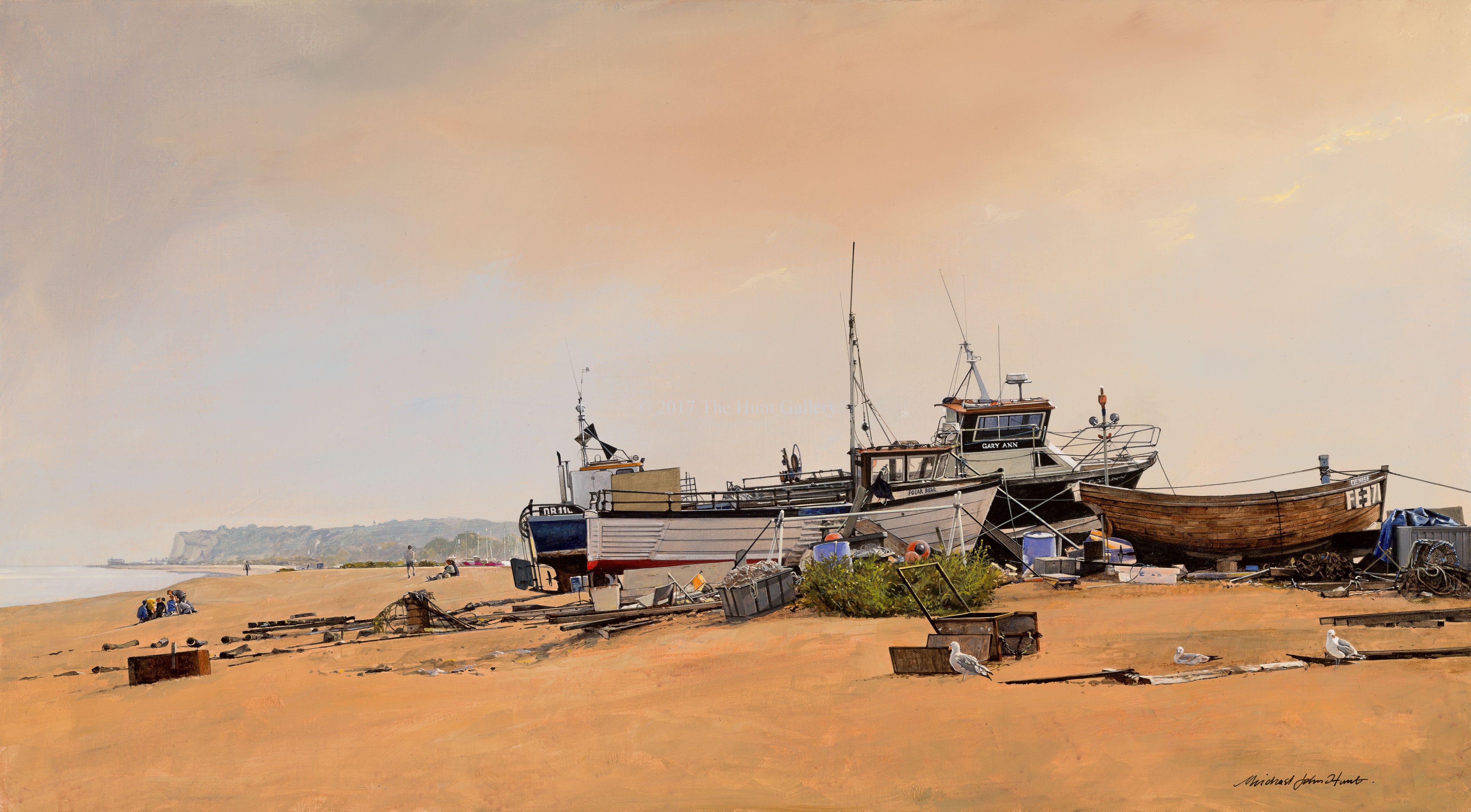 Michael John Hunt - The Beach For Sale at 1stDibs