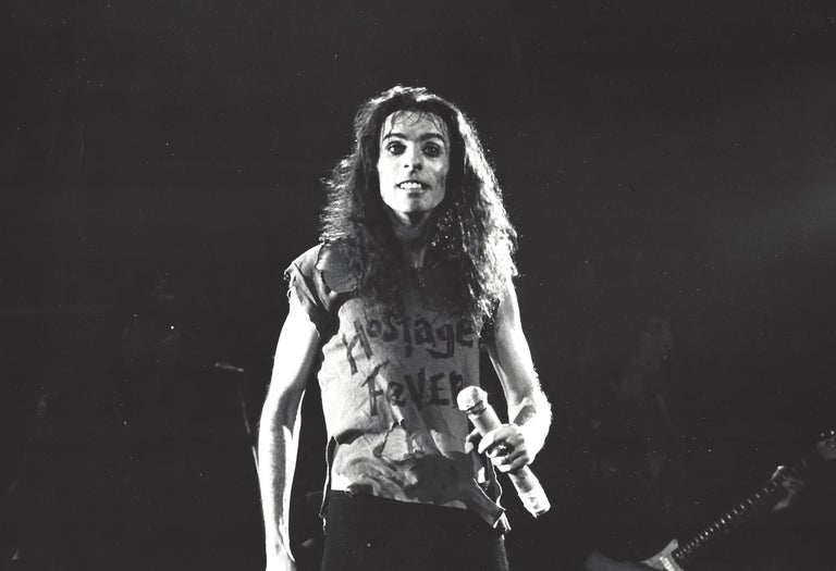 Michael Kagan - Alice Cooper on Stage Vintage Original Photograph For ...