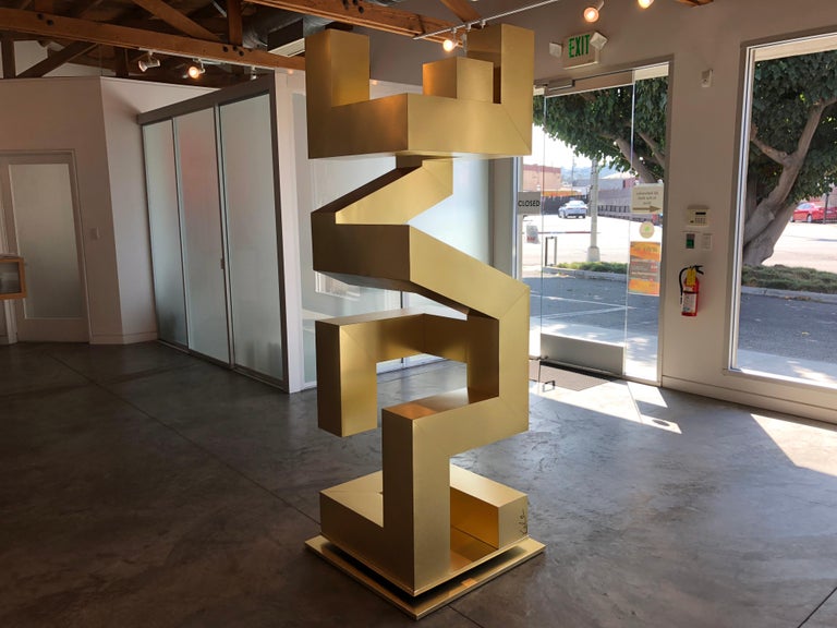 Michael Kalish - The Art of Finding Love - Brushed Gold For Sale at 1stDibs