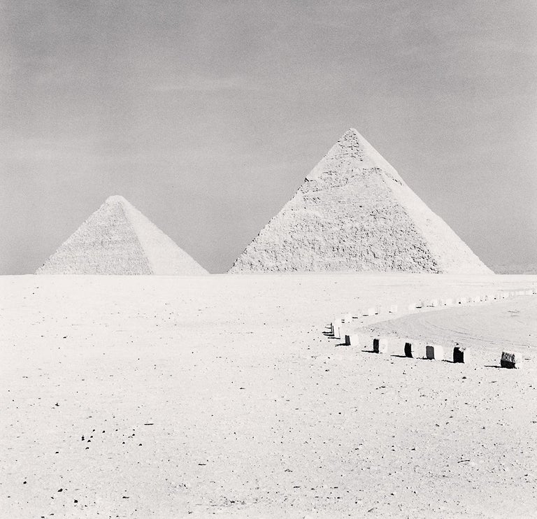 Michael Kenna - Giza Pyramids, Study 2, Cairo, Egypt. 2009 For Sale at ...