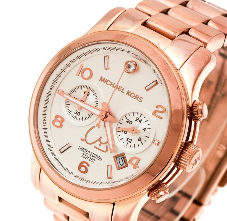 Michael Kors White Dial Rose Gold Edition Dubai MK5771 Women's ...