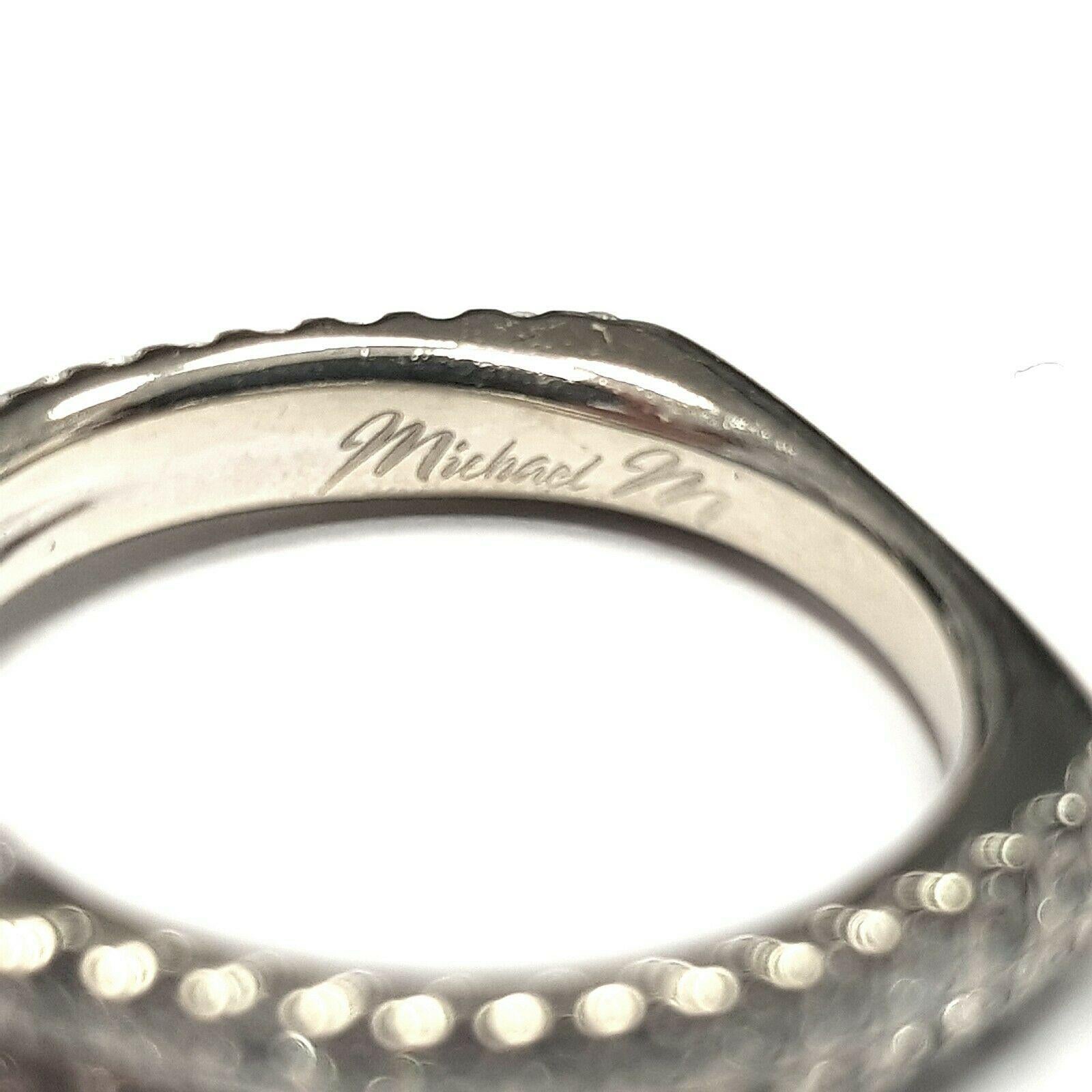 Michael M 18 Karat Semi Mounted Ring with 92 Melee Diamonds Weighing ...