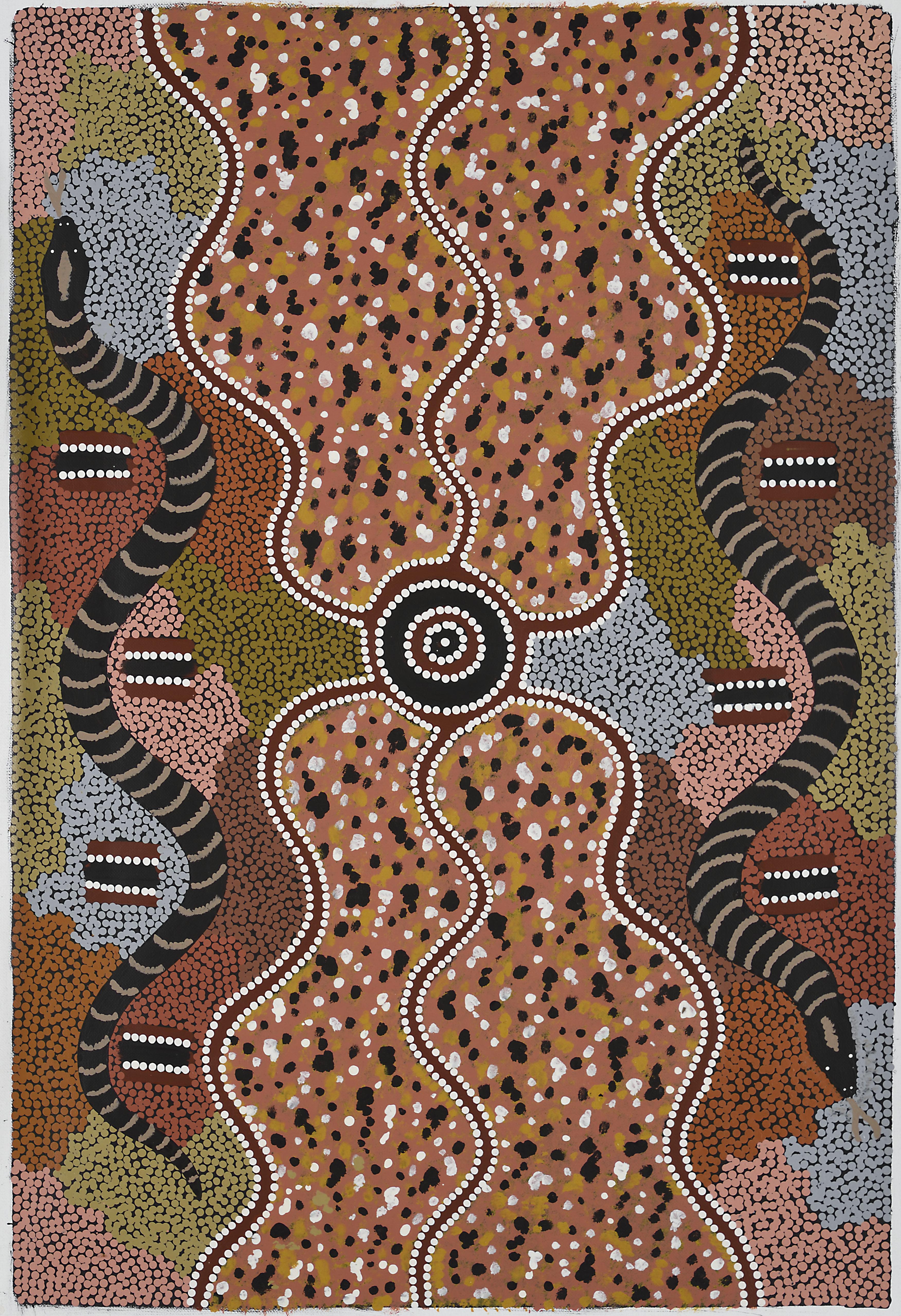 Michael Nelson Tjakamarra - Aboriginal Painting by Michael Nelson ...