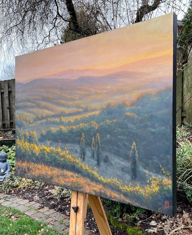 Michael Orwick - Tuscan Vista, Oil Painting For Sale at 1stDibs