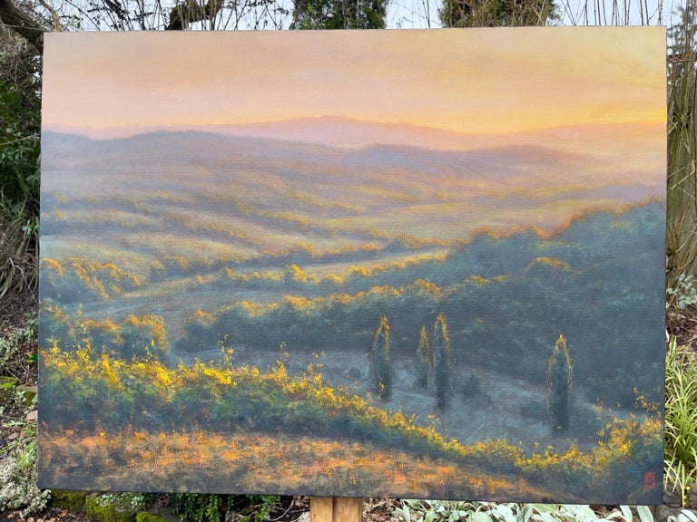 Michael Orwick - Tuscan Vista, Oil Painting For Sale at 1stDibs