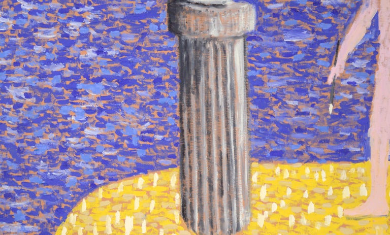 Michael Pauker - "Artist's Dream III", Surreal Figurative w Self ...