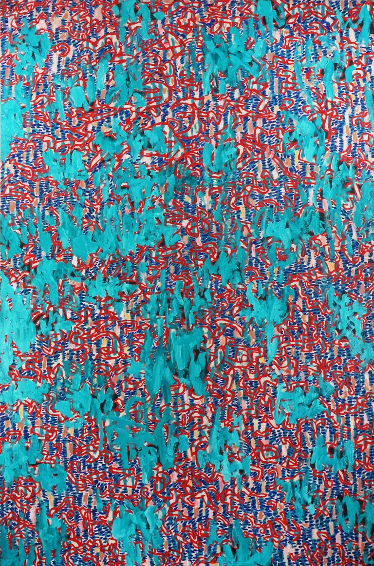Michael Pauker - Large Scale Contemporary Aqua Culture For Sale at 1stDibs