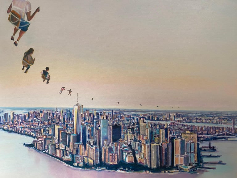 Michael Pröpper - Manhattan Flight - contemporary art aerial view of ...