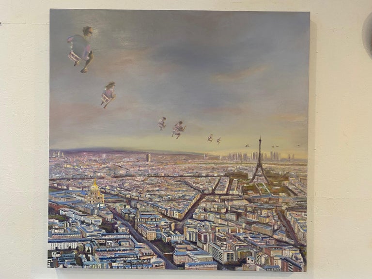 Michael Pröpper - Paris Skies - contemporary figurative aerial ...