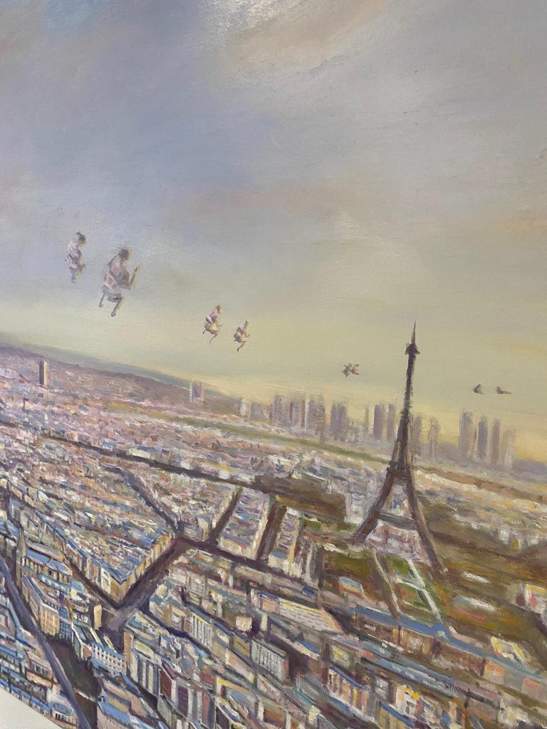 Michael Pröpper - Paris Skies - contemporary figurative aerial ...