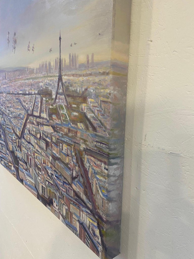 Michael Pröpper - Paris Skies - contemporary figurative aerial ...