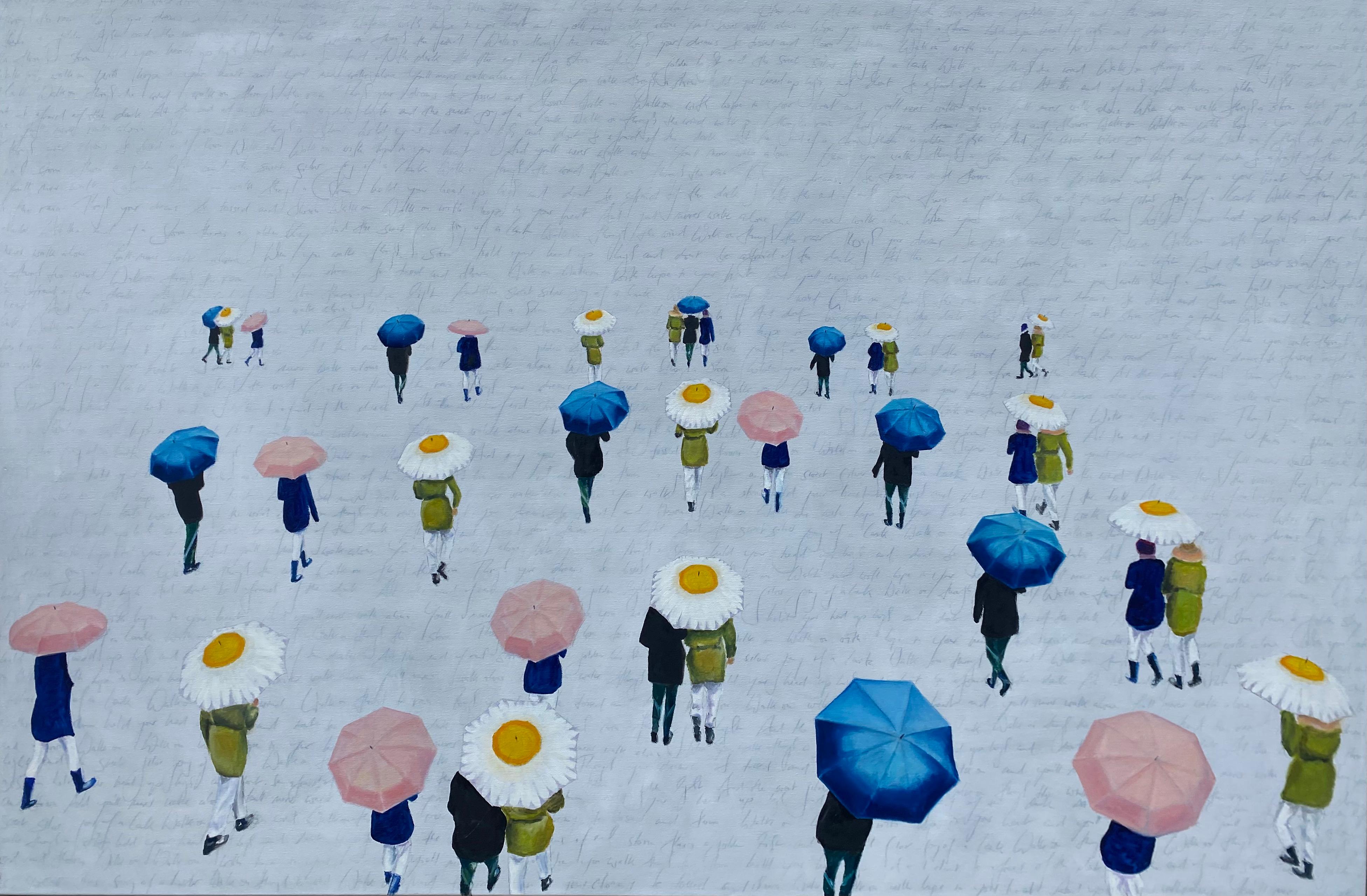 Michael Pröpper - Umbrella Girls - art contemporain walking girls ...
