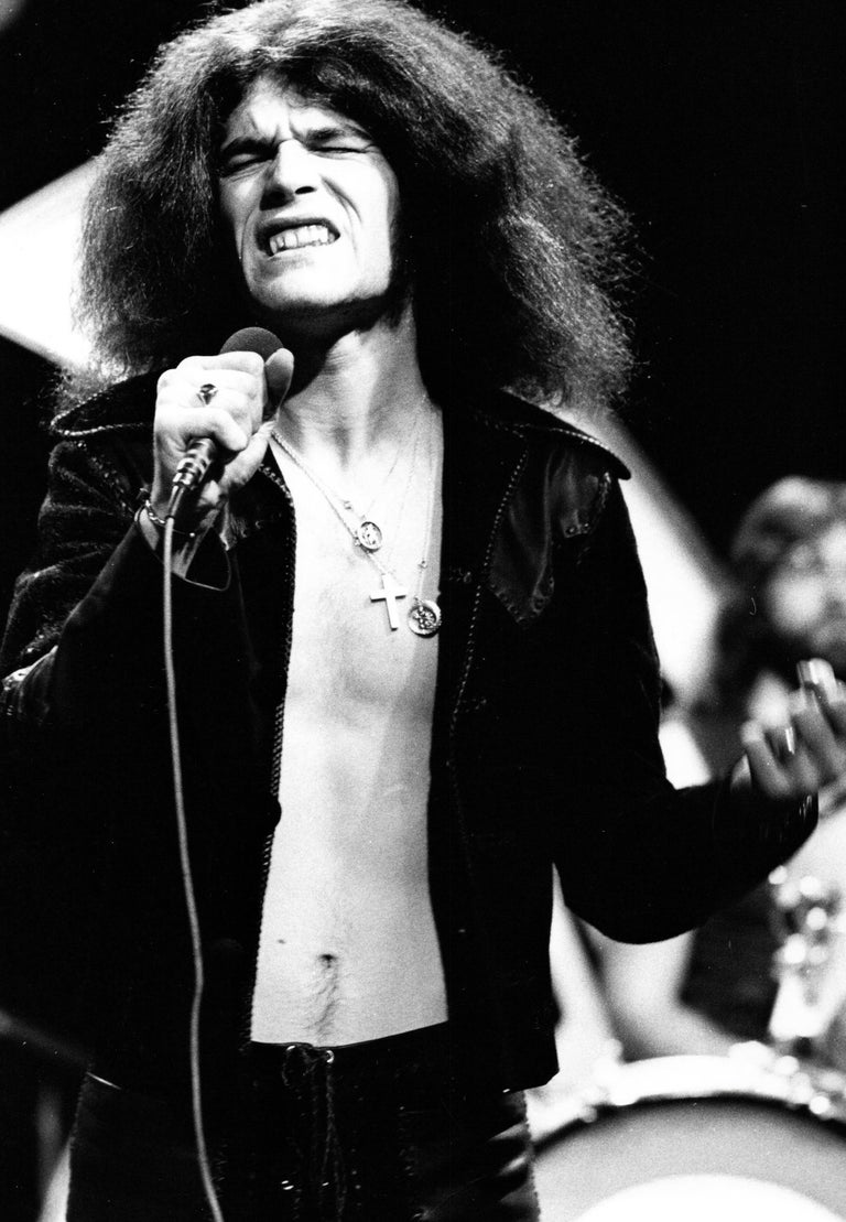 Michael Putland - Dan McCafferty of Nazareth Singing Vintage Original Photograph For Sale at 1stDibs