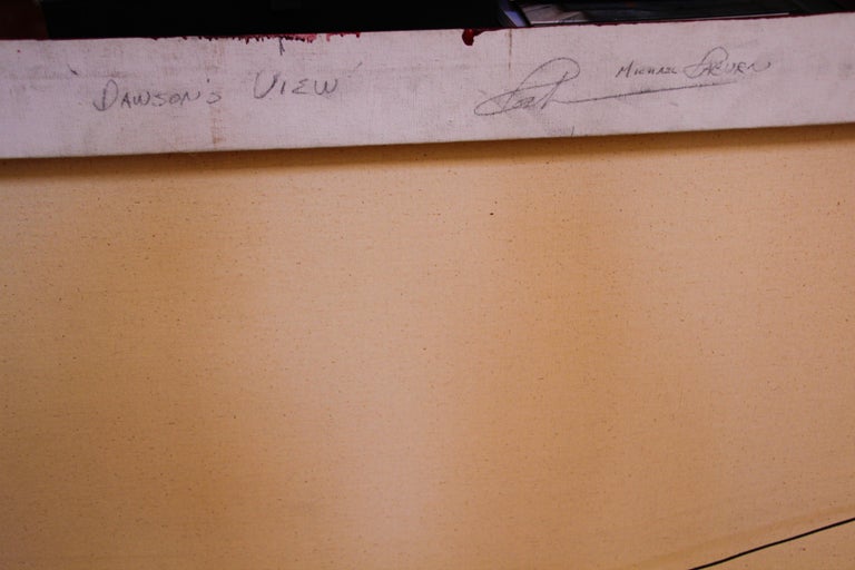 Michael Raburn "Dawsons View" Southwestern Landscape Signed Large Art ...