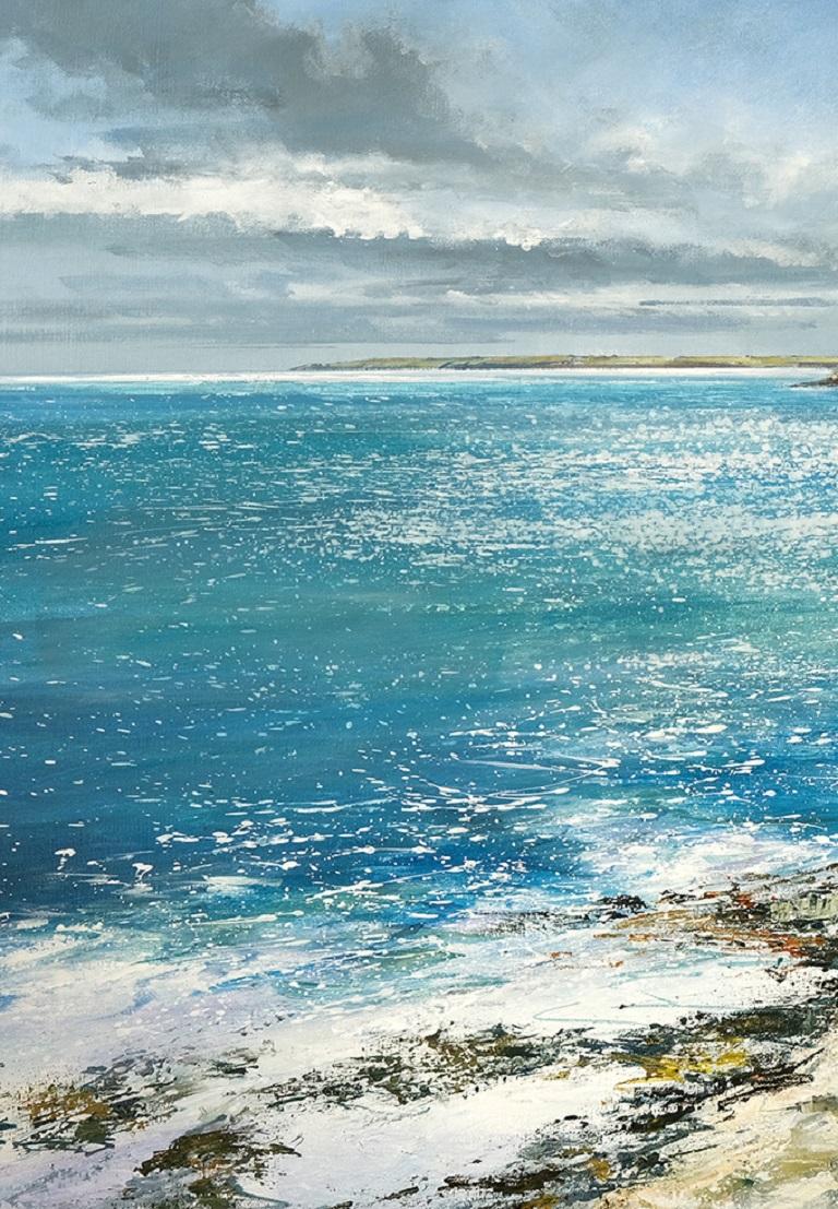 Michael Sanders - Cornish Headland, Paintings of Cornwall England ...