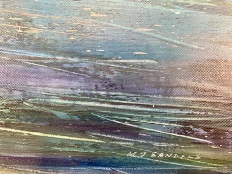 Michael Sanders - Michael Sanders, A Vast Sky, Original Beach Painting ...