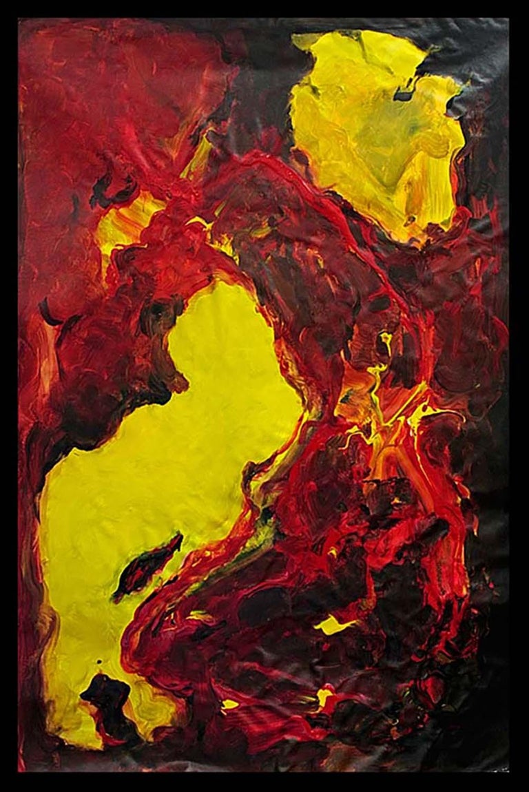 Michael Schofield - Michael Schofield-Original Oil Abstract at 1stDibs
