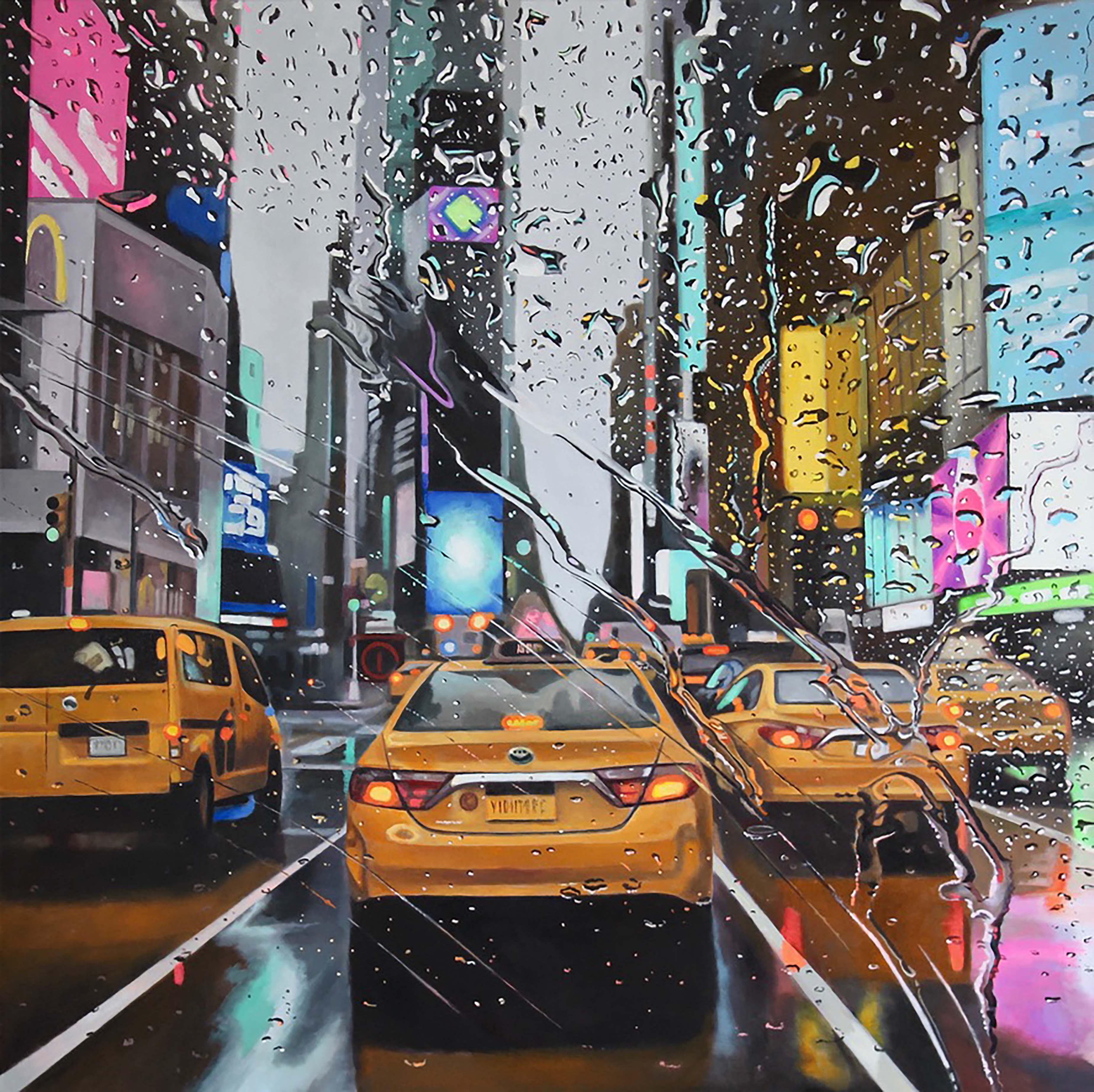 Michael Steinbrick - A Splash of Luck - Contemporary realism oil ...