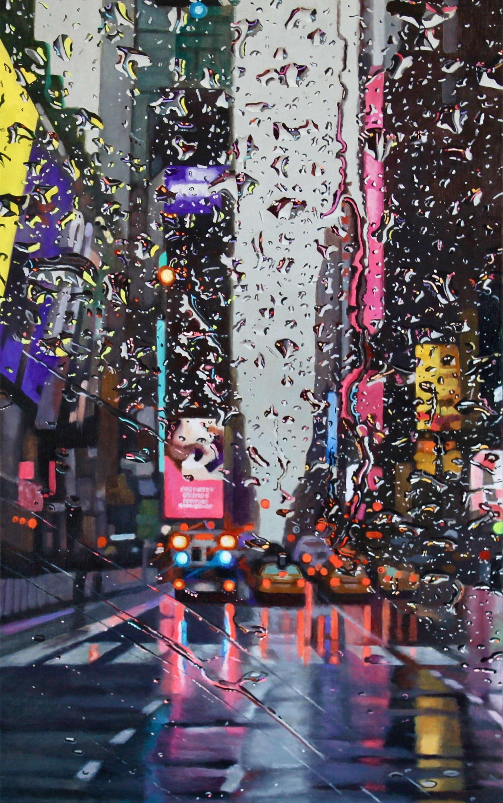 Michael Steinbrick - City in Park- America hyperrealism lights ...